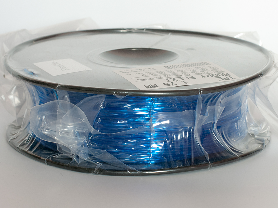 TPE průměr 1,75 mm - flexibilní plast pro 3D tisk